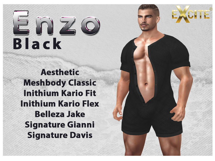 Second Life Marketplace - Excite Enzo Black